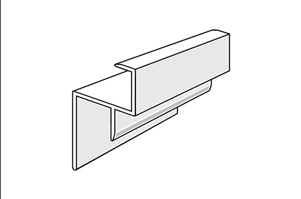 HardieDeck Fascia Edge Cap 3000mm – Adelaide Fibre Cement